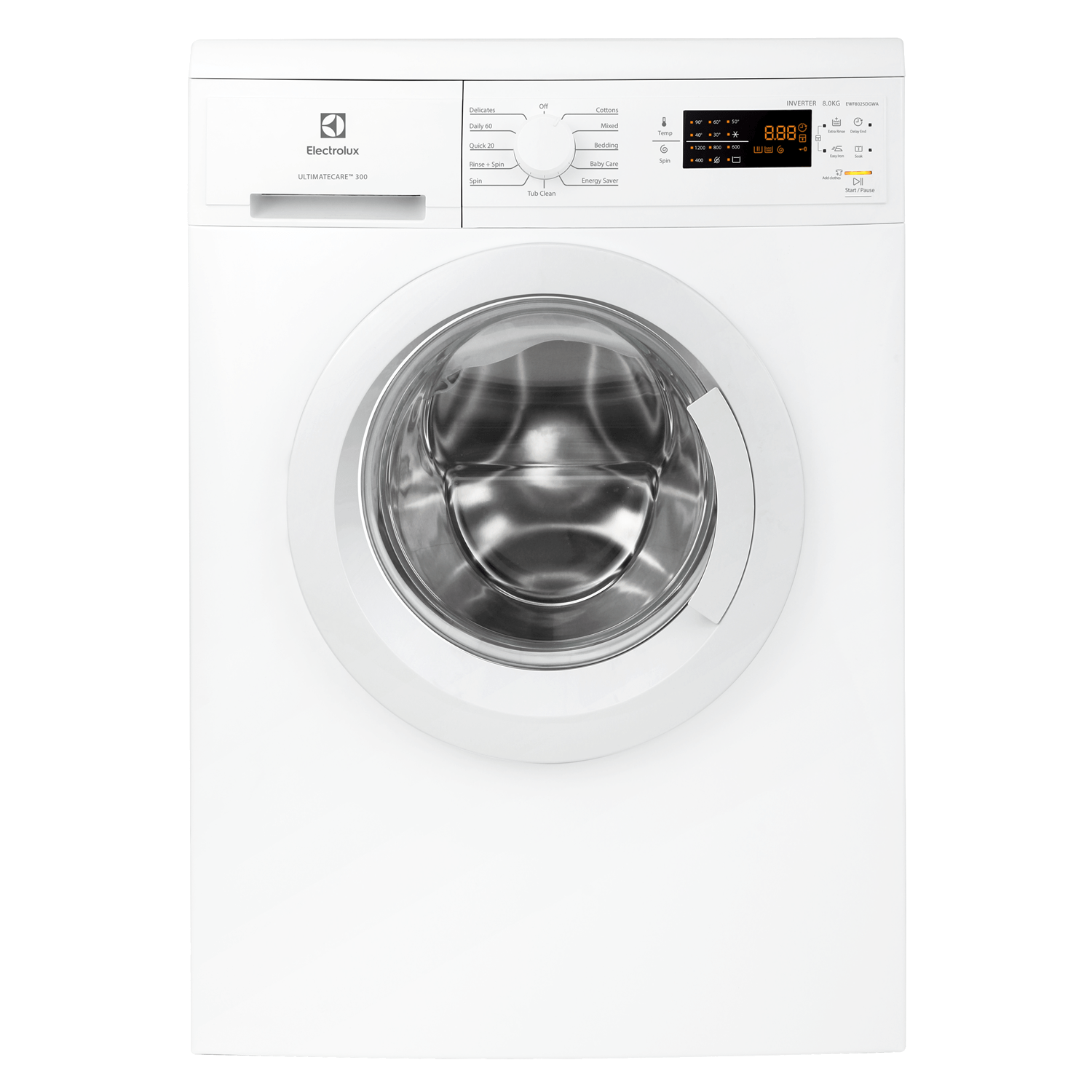 8kg front load washing machine - EWF8025DGWA
