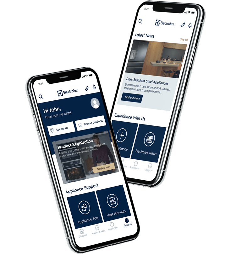Get organised with Electrolux Life App